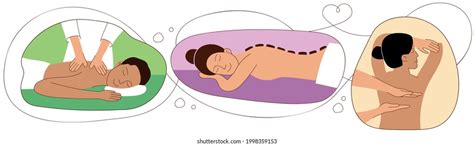 Massage Therapy Stock Vectors Images Vector Art Shutterstock