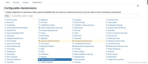 Jupyter添加目录 Csdn博客