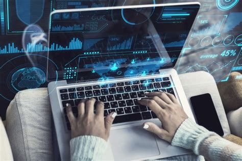 Blockchain Interface Concept Stock Image Image Of Management Internet 120292917