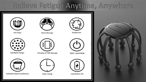 Multifunctional Bionic Head Massage Device With Blue Tooth We R Health