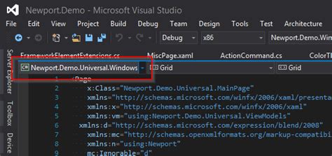 Wolfgang Ziegler How To Switch The XAML Designer Between Phone And Tablet Mode In Universal