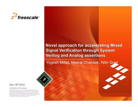 novel approach for accelerating mixed signal verification pdf