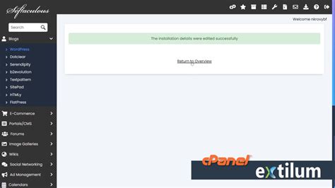Manage Wordpress Automated Backups Softaculous Cpanel • Extilum