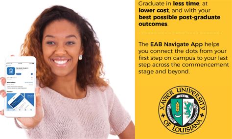Download Eab App To Stay On Track Towards Graduation Xavier University Of Louisiana