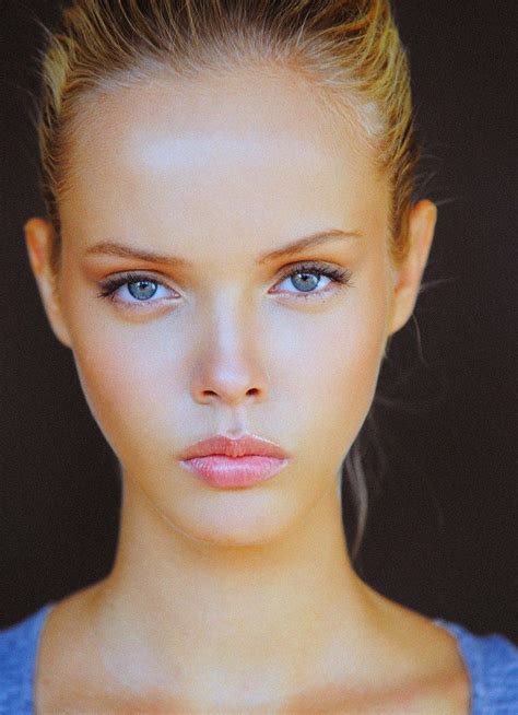 Alena B Pretty Face Model Woman Face