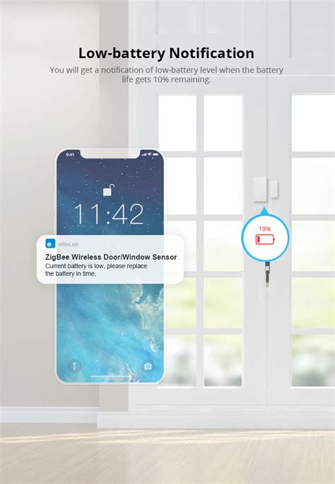 SONOFF SNZB ZigBee Wireless Door Window Sensor SONOFF EGYPT