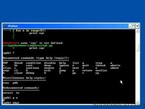 Python Development With IPython Debugging Python Using The IPython Shell YouTube