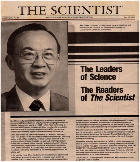 Shu Chien In The Scientist Vol 7 No 14 P 10 12 July 1993 Download Scientific Diagram