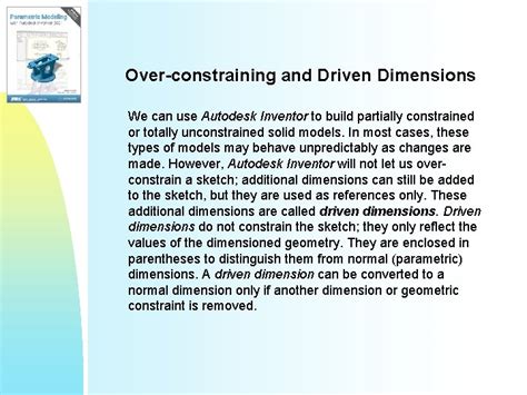 chapter 5 parametric constraints fundamentals learning objectives display