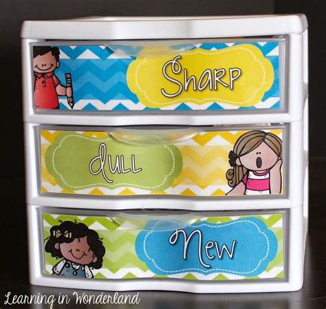 Sterilite Organized Classroom Learning In Wonderland