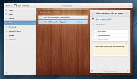 Wunderlist Launches As Packaged App On Chrome Web Store OMG Chrome