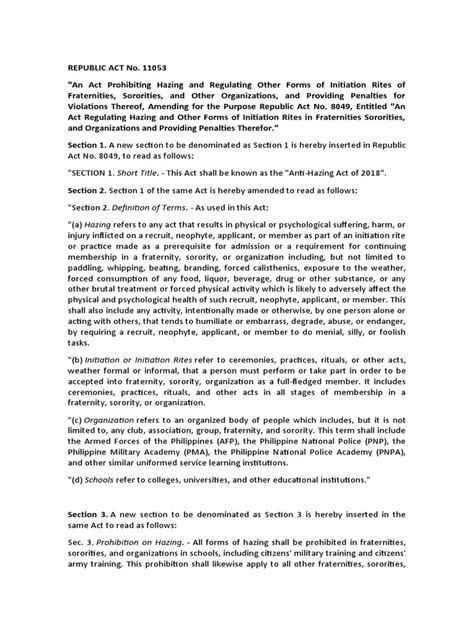 ra 11053 pdf fraternities and sororities torture