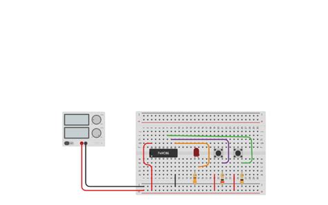 Circuit Design Circuito Com Porta Xor Tinkercad