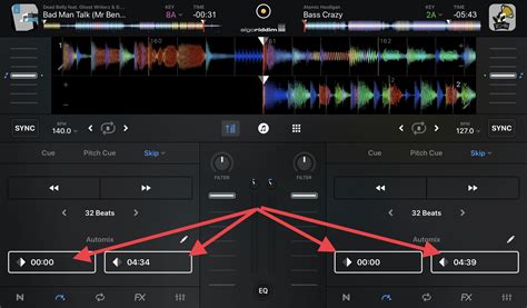 Automix Not Respecting Start And End Points Bug Reports Algoriddim