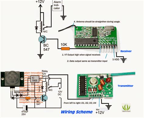 Home Security System Circuit Diagram Wiring Diagram