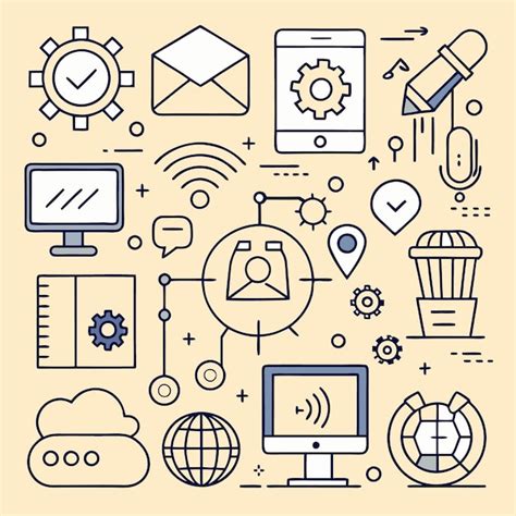 Optimize Connect Digital Tools For Success Premium Ai Generated Vector