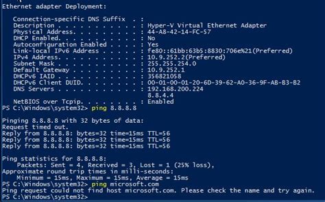 windows azurestack poc machine can t connet to the internet after