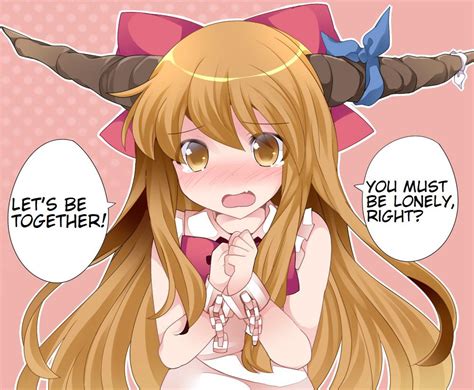 Suika Wants To Be Together R Touhou