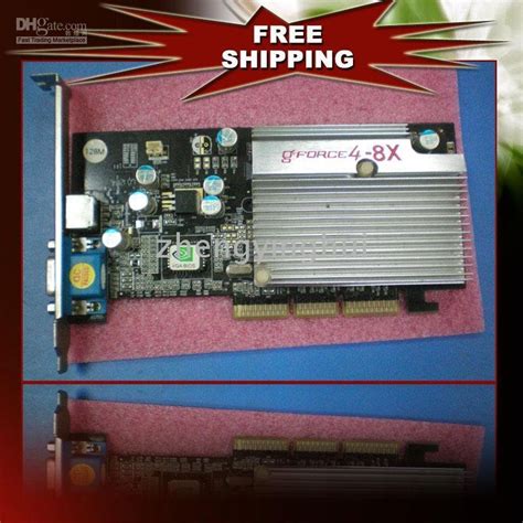 Купить Nvidia Geforce 4 Gf4 Mx440 128 МБ Agp видеокарта W Tvo в интернет магазине с бесплатной