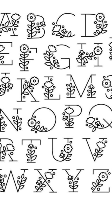 78 Ideas De Letras Para Bordar Alfabeto Bordado Letras Bordadas A
