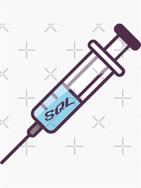 Sql Injection Sticker Sticker By Goghstore Redbubble