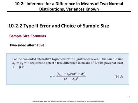 ppt statistical inference for two samples powerpoint presentation