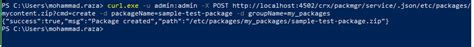 rashid jorvee blog create aem content package using curl