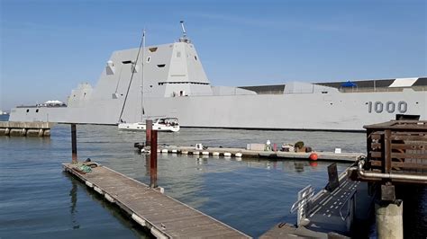 Uss Zumwalt Ship Docked During Fleetweek 2019 San Francisco Youtube