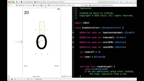 Swift Nstimer Tap Counter Game Youtube
