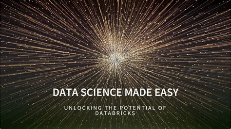 harnessing the power of databricks a data scientist s perspective