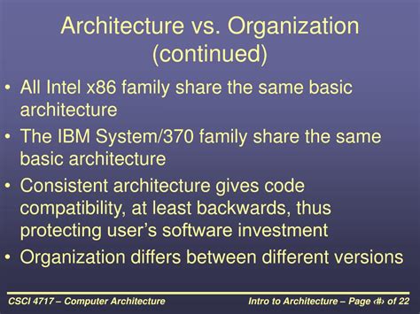 Ppt Csci 47175717 Computer Architecture Powerpoint Presentation