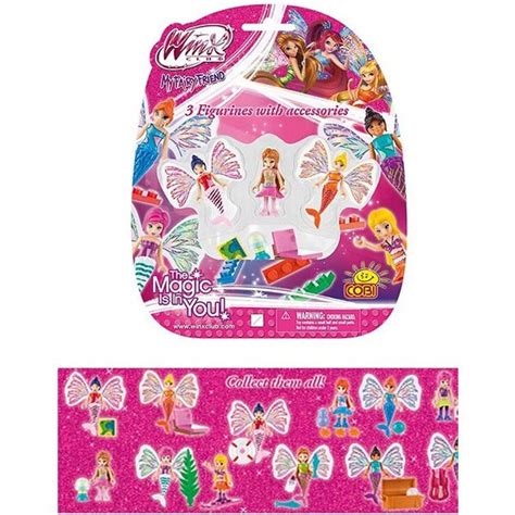 خرید و قیمت بلاک ساختنی کوبی مدل دختران Winx دارای 3 فیگور ترب