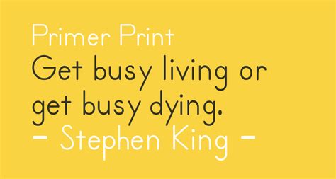 Primer Print Free Font What Font Is