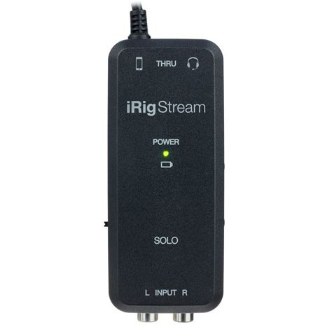 Ik Multimedia Irig Stream Solo Thomann Uk