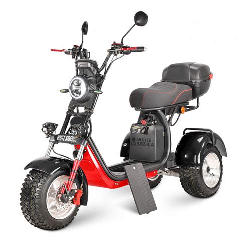 Купить Электротрицикл WHITE SIBERIA IKRA 5000W BLACK