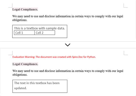 Python Extract Or Update Textboxes In A Word Document