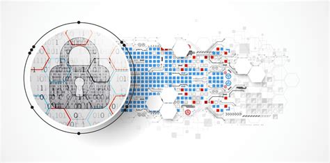 Cyber Security Or Network Protection System Vector Image