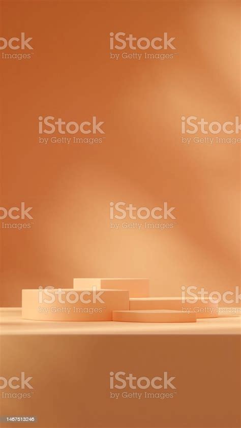 3d 렌더링 이미지 템플릿 모형 노란색 쌓인 연단은 세로 노란색 벽과 바닥에 있습니다 배경 주제에 대한 스톡 사진 및 기타 이미지 배경 주제 0명 3차원 형태