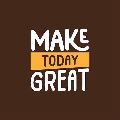 Premium Vector Monochrome Lettering Design