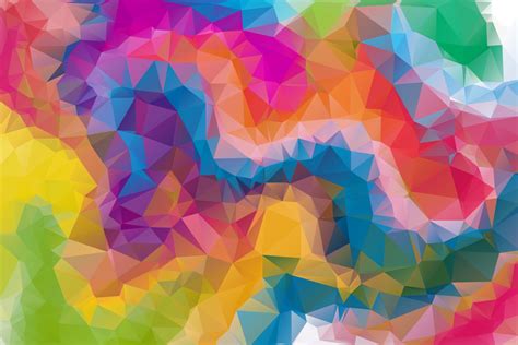 Background Low Poly Triangular Polygon Pattern 2878267 Vector Art At