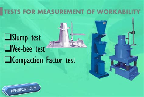 Workability Of Concrete Definition Factors Affecting Definecivil