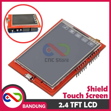 Jual 24 Tft Lcd Touch Shield Module For Arduino Uno Mega Shopee Indonesia
