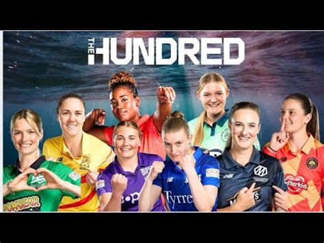 The Women's Hundred League 2023 Full Schedule Date & Time | Hundred Women's League 2023 | WHL ...