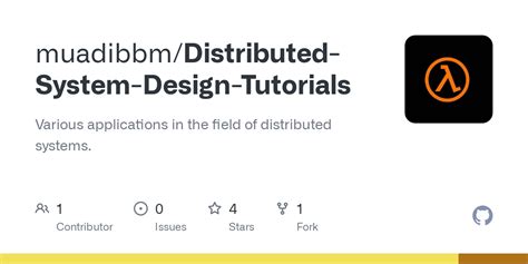 Github Muadibbmdistributed System Design Tutorials Various Applications In The Field Of