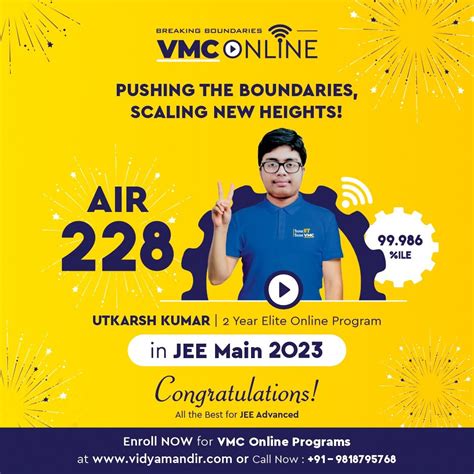 Vidyamandir Classes On Linkedin Vmc Vidyamandirclasses Vmctopper Vmconlineresult Vmconline