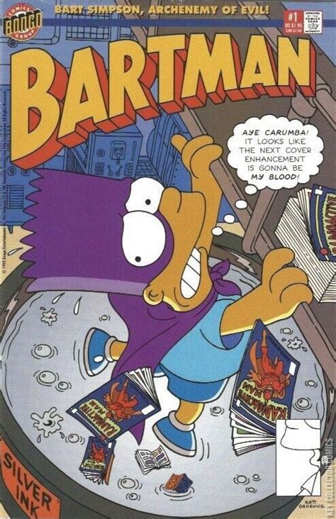 Bartman 1 Variant Published December 1993 Key Colle