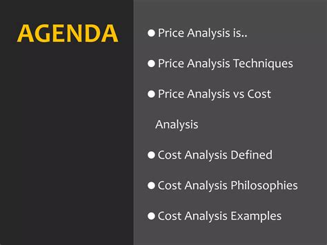 Price Analysis And Cost Analysis Pdf