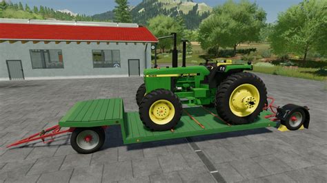 Vintage Low Bed Trailer Fs22 Kingmods