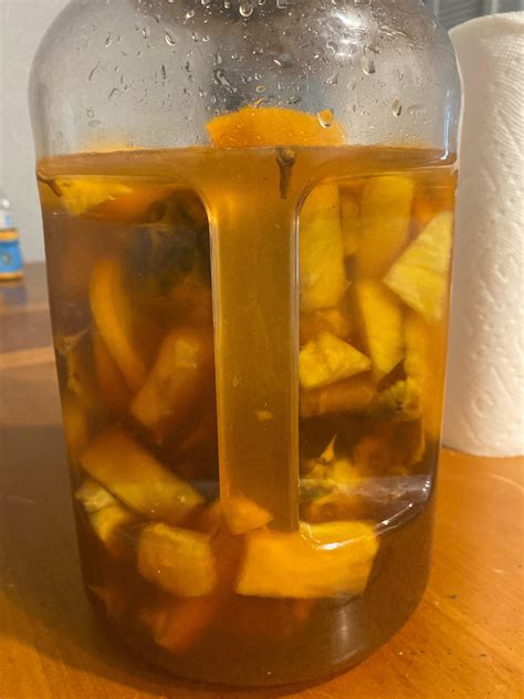 First Time Attempting To Make Tepache 🇲🇽 Reminds Me Of Home R Fermentation
