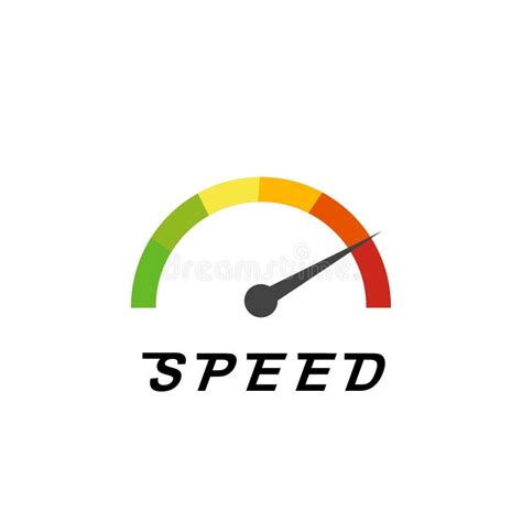 Website Speed Loading Time Web Browser With Speedometer Test Showing Fast Good Page Loading